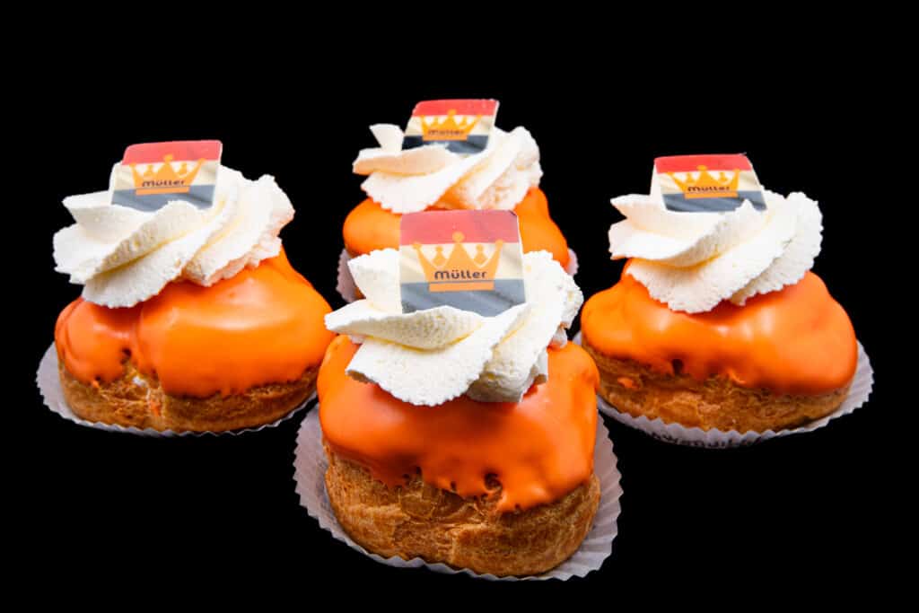 4 Oranje moorkoppen - Banketbakkerij Müller